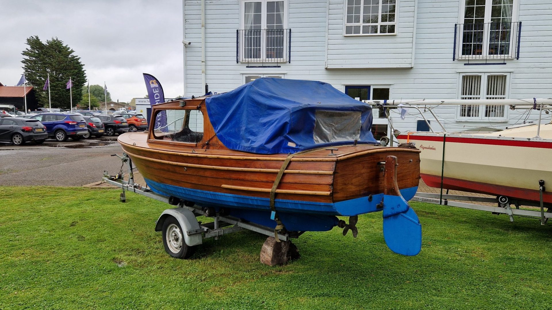 Billy May Launch Wooden Day Boat - Our Bessie - Waterside Marine Sales